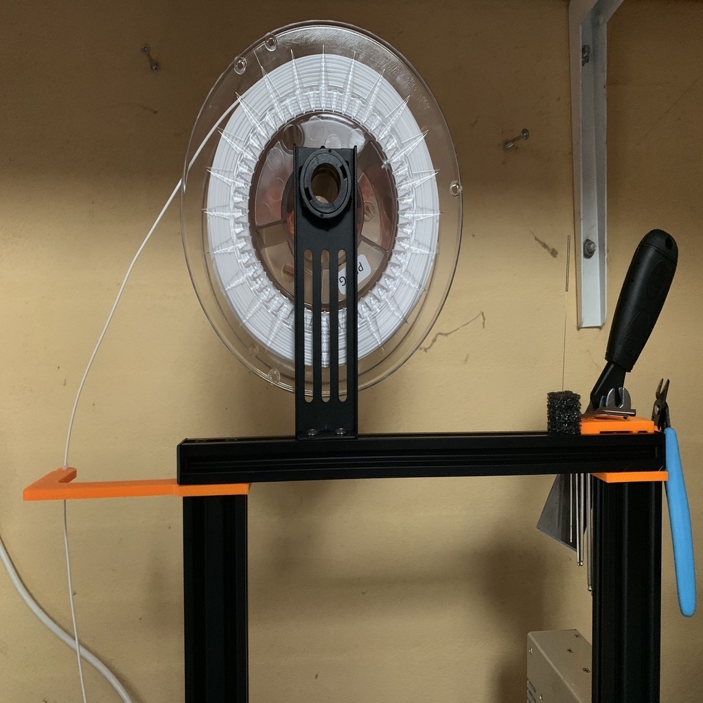 Free STL file Ender-3 Filament Guide・3D printing template to download・Cults