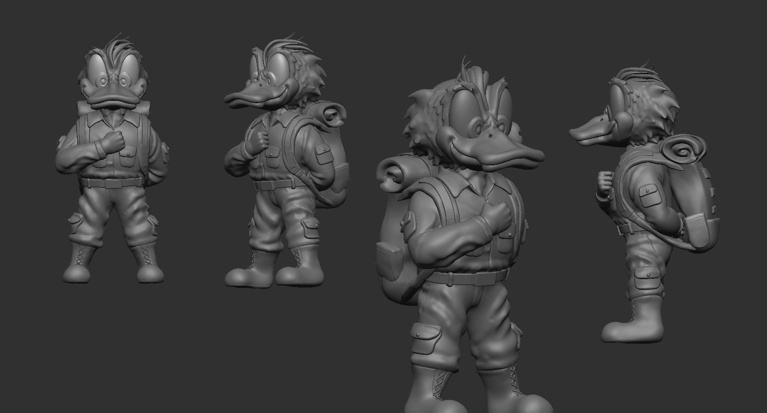 STL file Soldier Duck・3D printable model to download・Cults