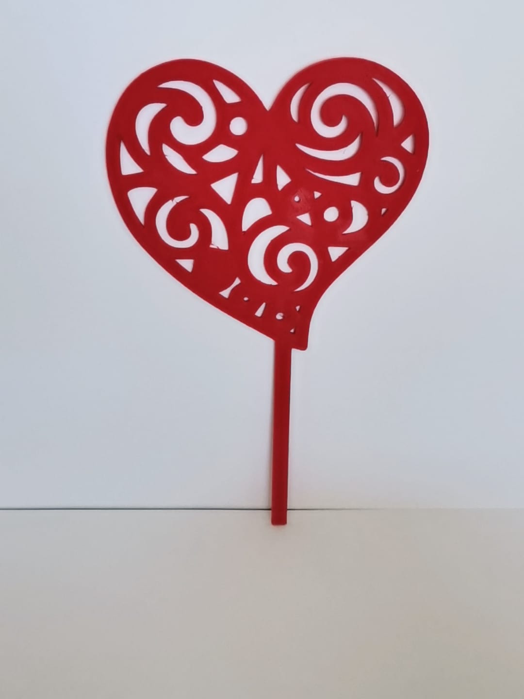 Archivo STL Topper Corazon Trival ️‍🔥・Diseño de impresora 3D para ...