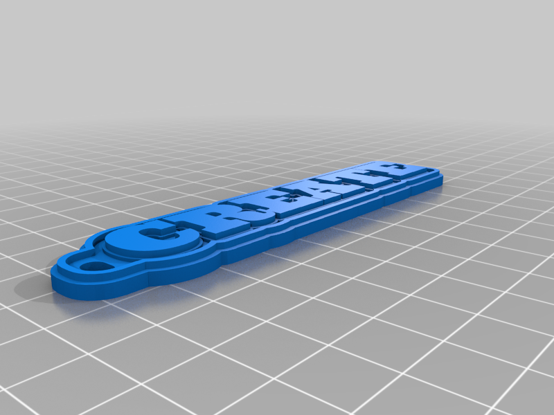 Free 3D file CREATEKEYCHAIN・3D printing template to download・Cults