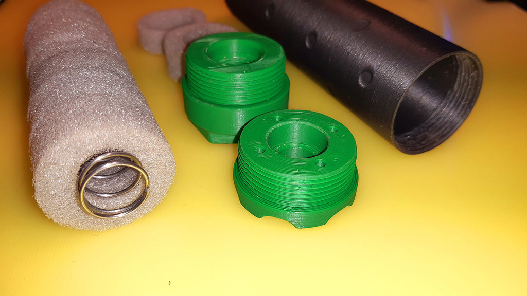 Free STL file Airsoft Silencer 🔫・Design to download and 3D print・Cults