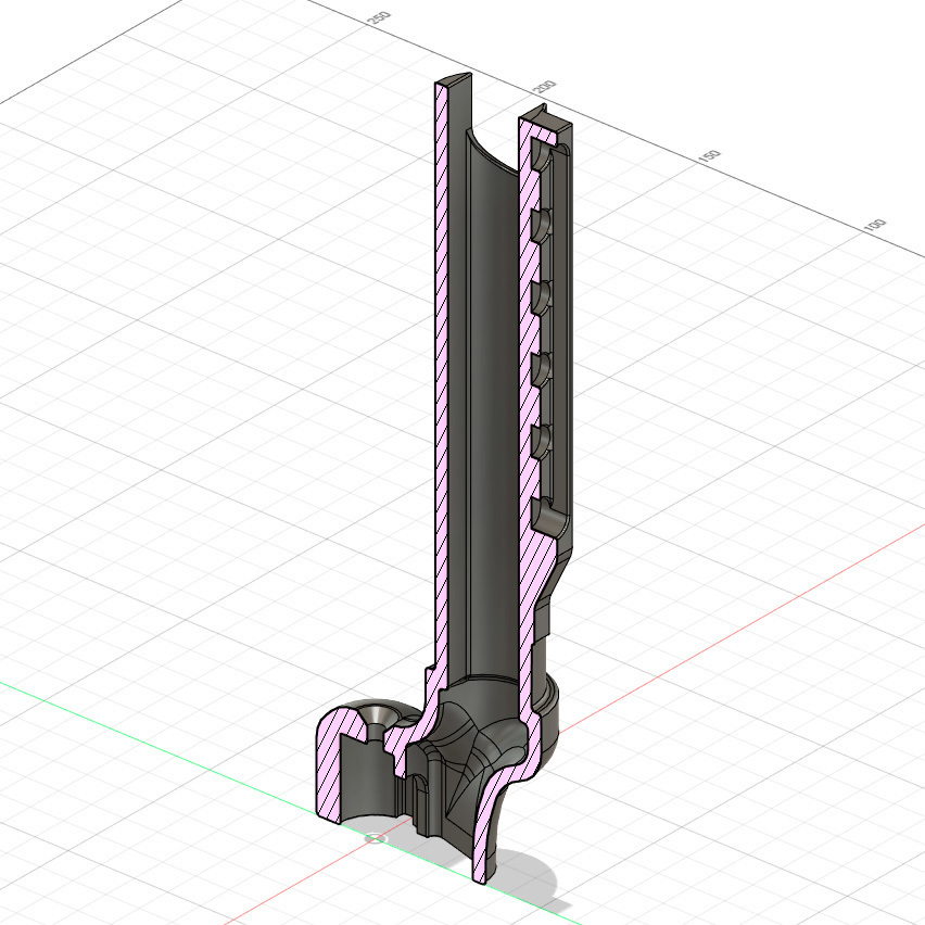 Free STL file Low ICS Stock Tube 🔫・Design to download and 3D print・Cults