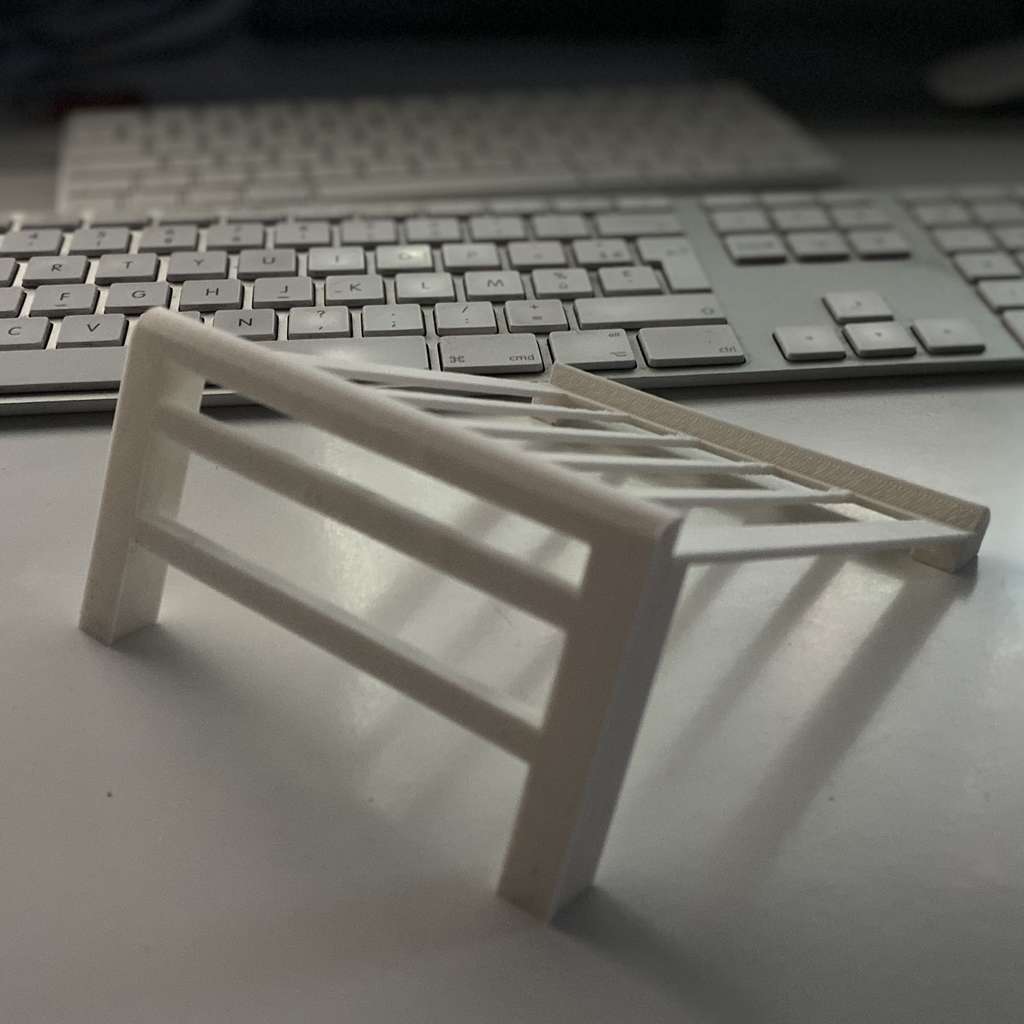 Free STL file Apple Keyboard Holder・3D printable model to download・Cults