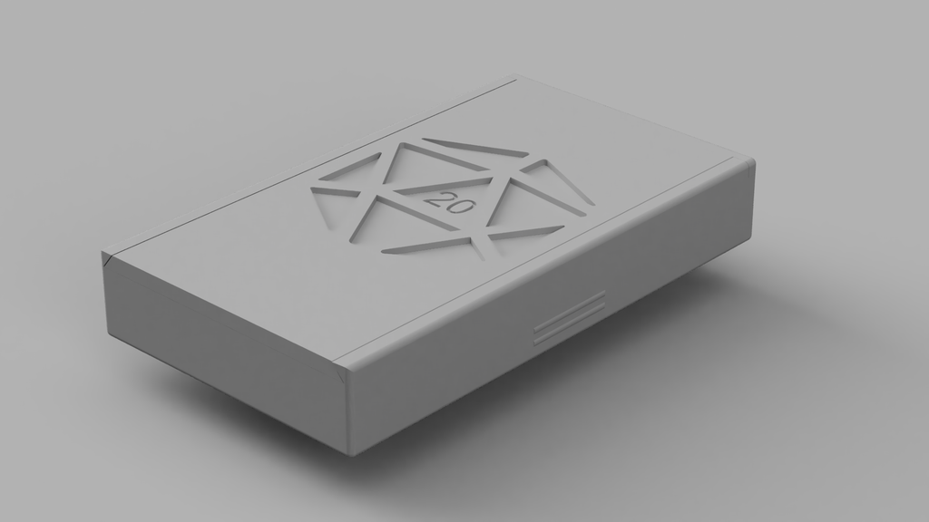 Free 3D file Dice Box with Sliding Lid・3D printer design to download・Cults