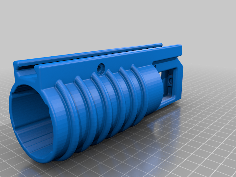 Free STL file "M-mod" airsoft grenade launcher 🔫・3D print design to ...