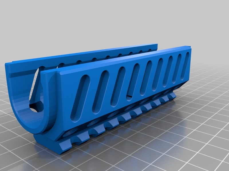 Free STL file Lanthanotus AK handguard・Model to download and 3D print・Cults
