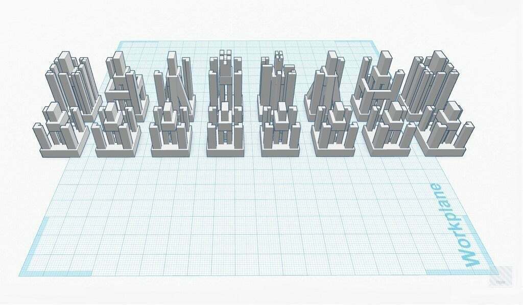 Free STL file Fusion Chess Set・3D printable model to download・Cults
