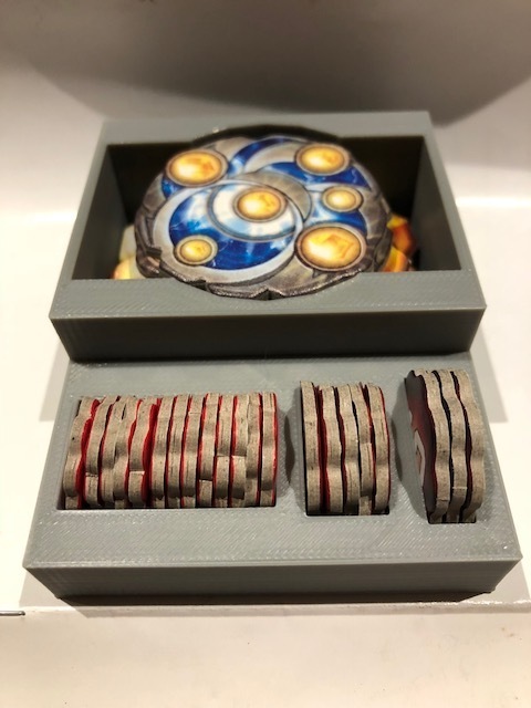 Free 3D file Keyforge token holder for Ultimate Guard・3D printable ...