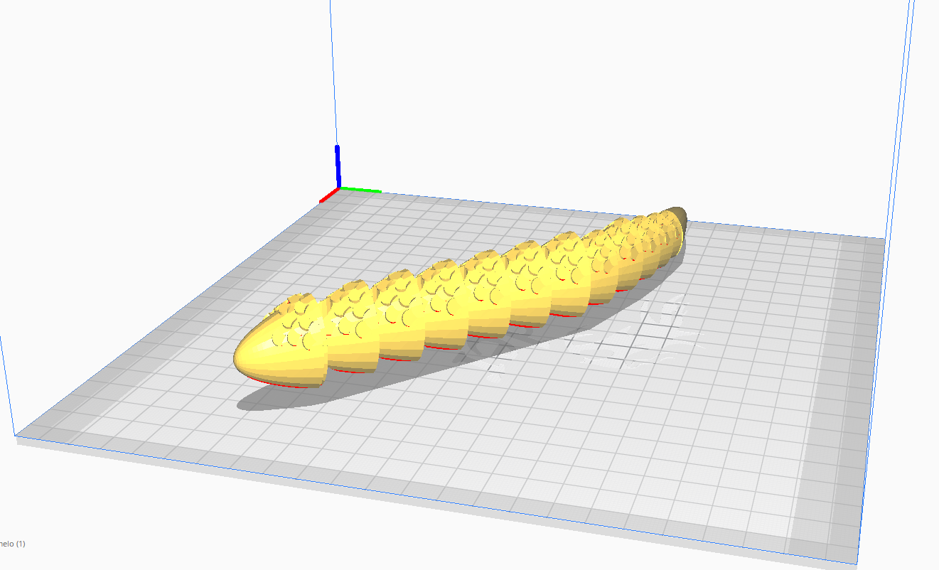 STL file Articulated Scaled Serpent・3D print object to download・Cults