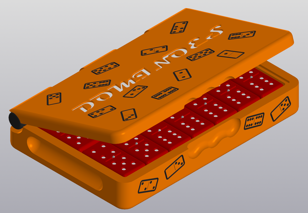 STL file Dominoes Pack・3D printable model to download・Cults