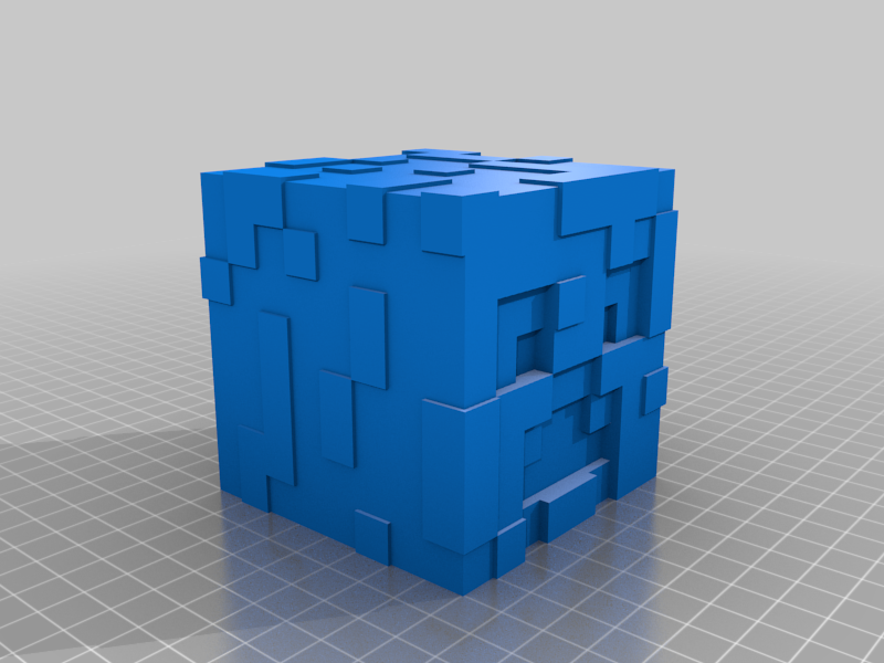 Free 3D file creeper head 🪖・3D print design to download・Cults