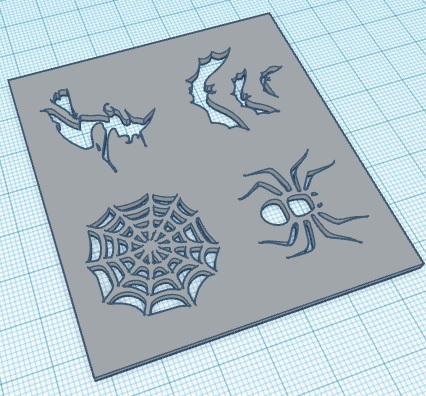 Free STL file Stencil Halloween・Design to download and 3D print・Cults
