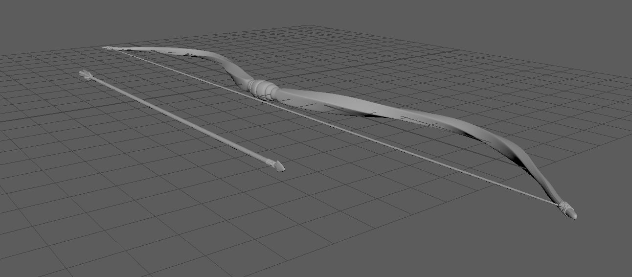 STL file Bow and arrow・3D print design to download・Cults