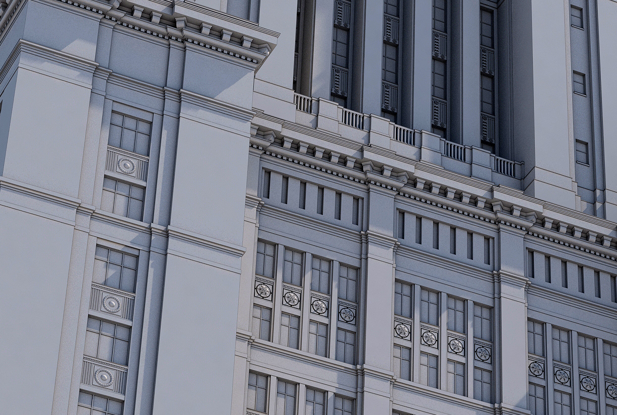 STL file Moscow State University・3D printable design to download・Cults