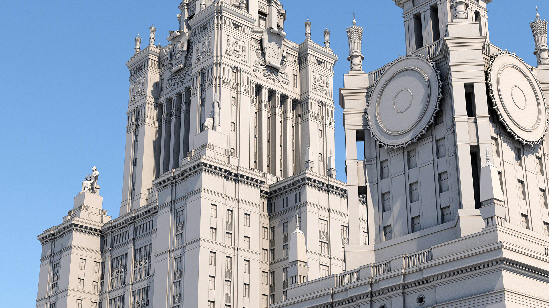 STL file Moscow State University・3D printable design to download・Cults