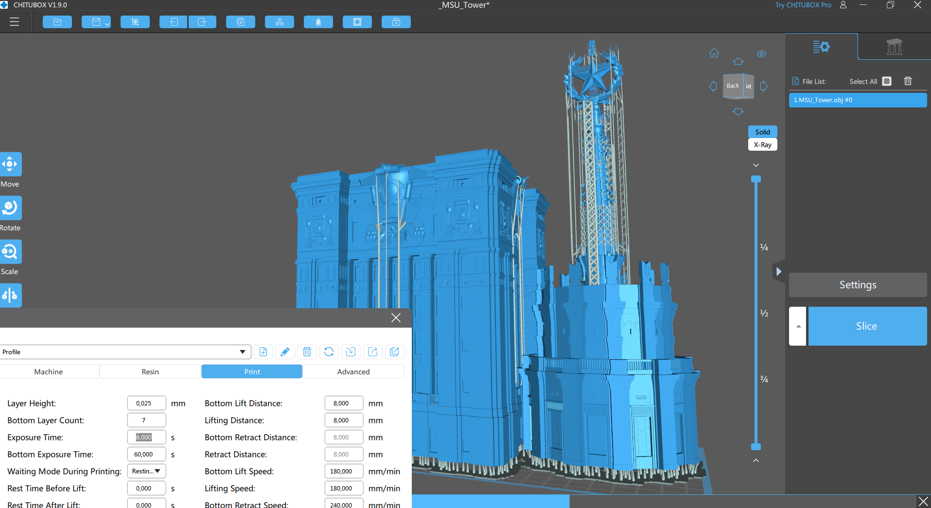 STL file Moscow State University・3D printable design to download・Cults