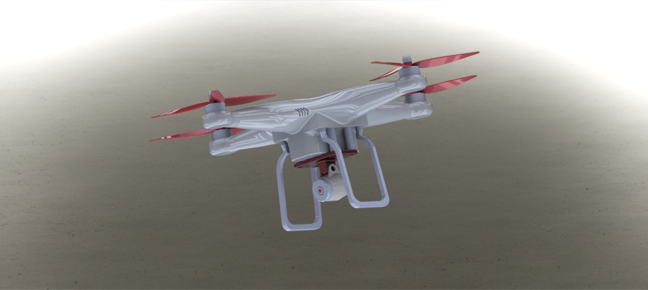 STL file DRONE PHANTOM 🧸・3D printer model to download・Cults