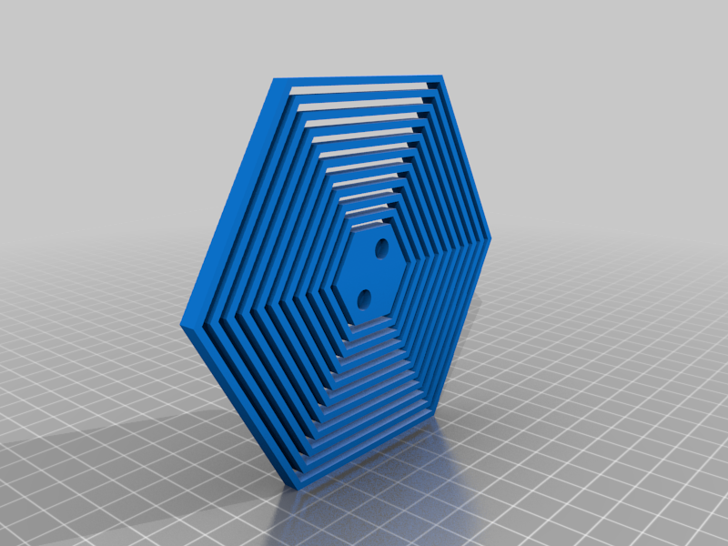 Free STL file Hexagons Toy・3D printer design to download・Cults