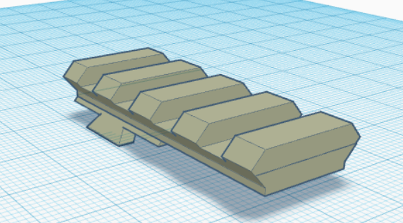STL file hi capa rail for rear sight・3D printable model to download・Cults