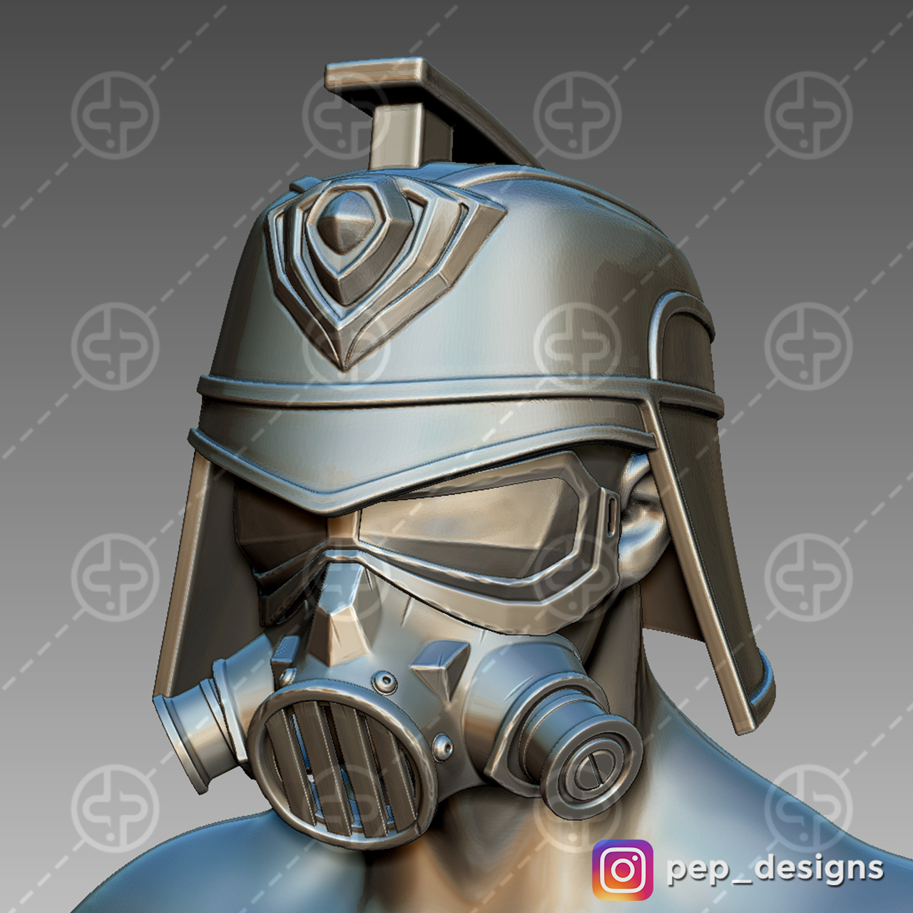 STL file Piltover's Enforcer - Arcane・3D printable model to download・Cults