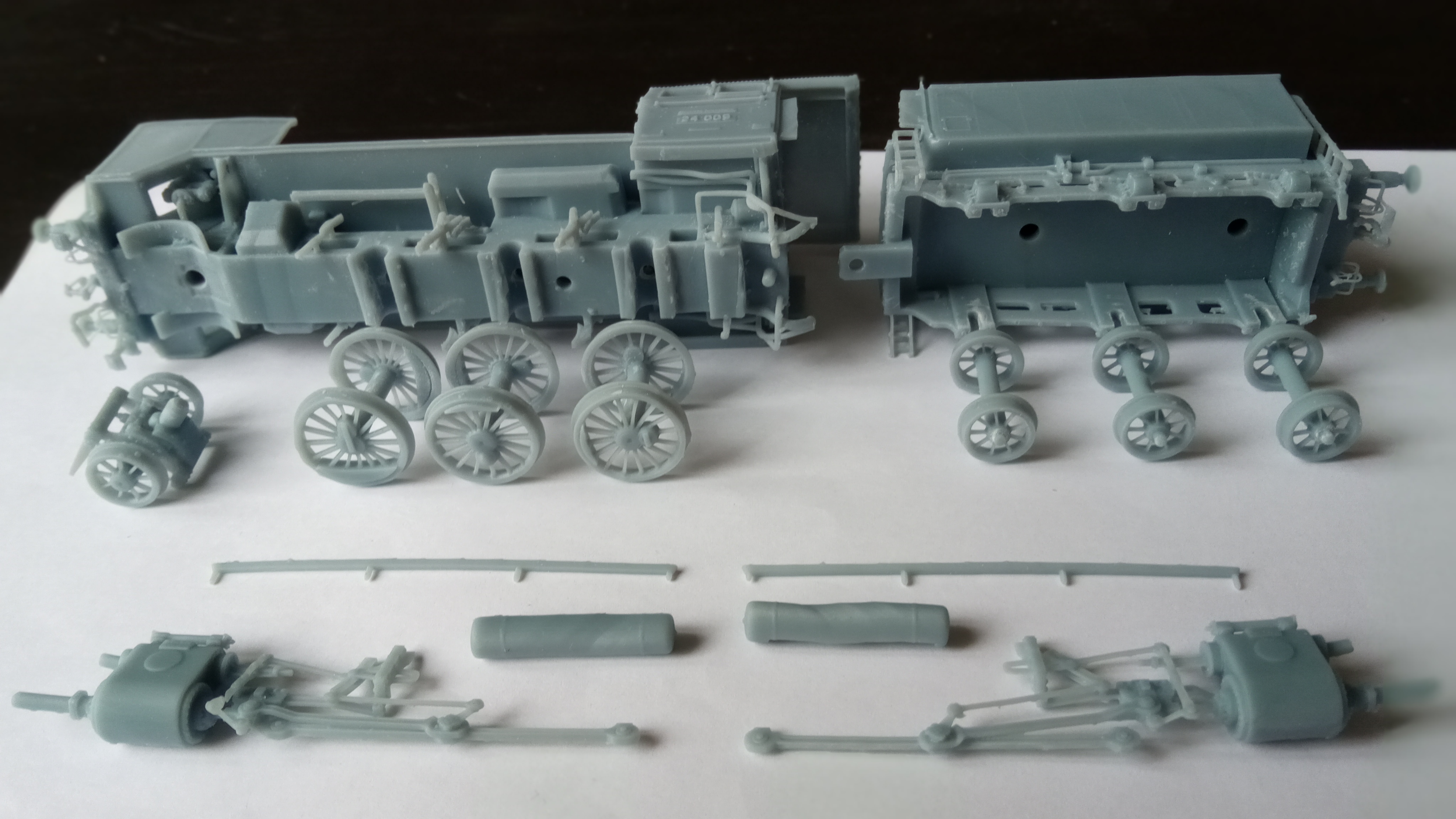 OBJ-Datei Steam engine - Lokomotive - DRG Class 24 - DR BR 24 - DR ...