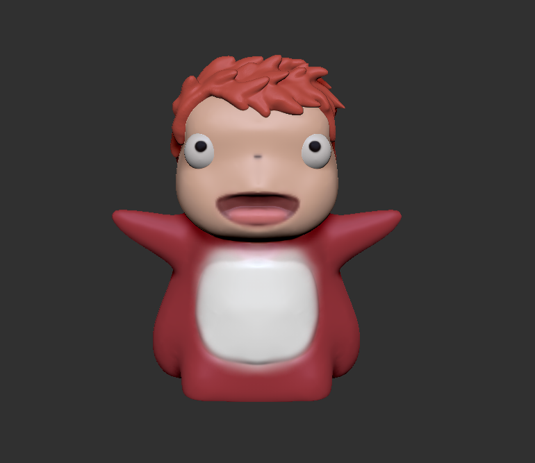 3D file Ponyo・3D printing model to download・Cults