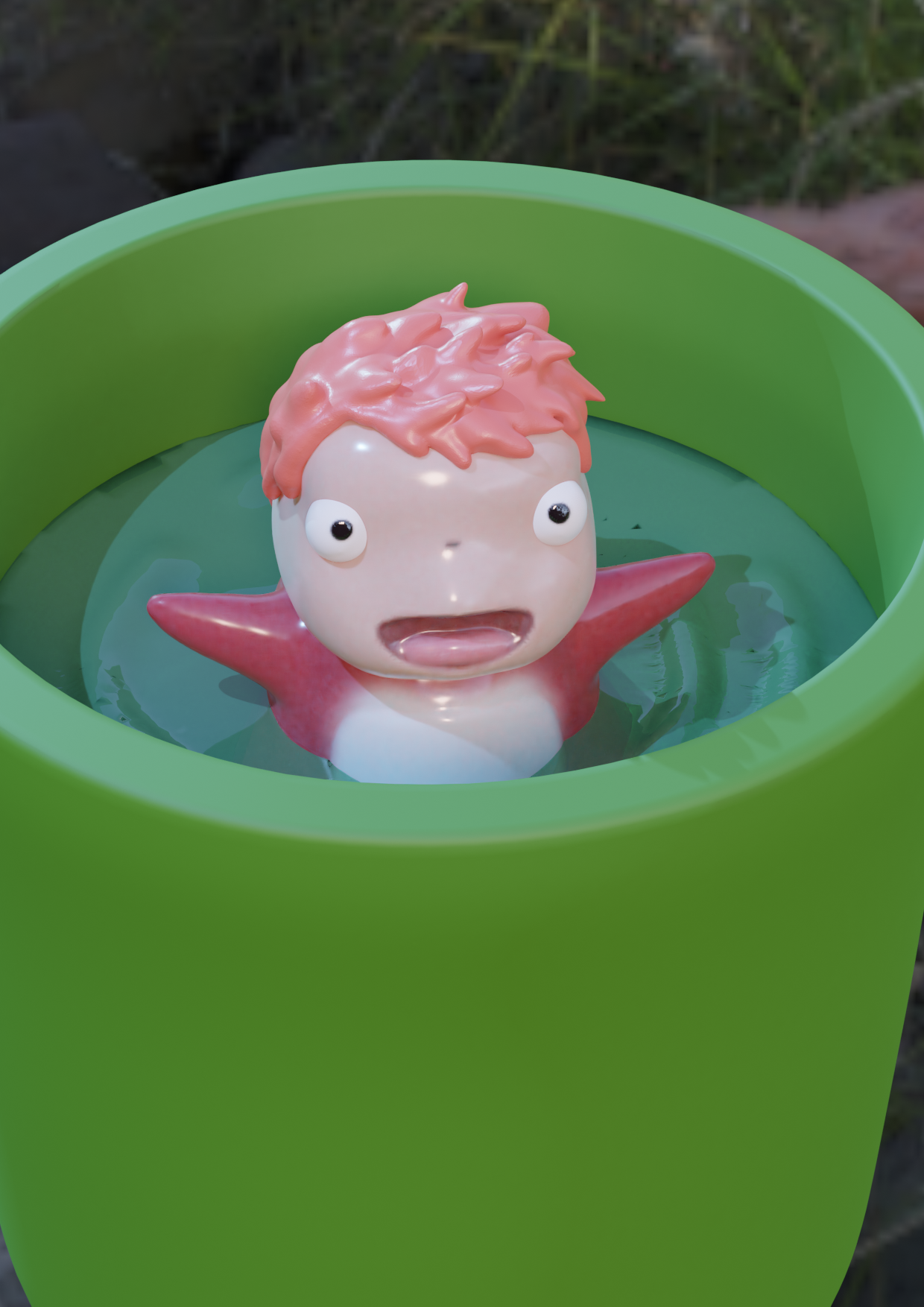 Файл 3D Ponyo 👹・3D модель для печати скачать・Cults