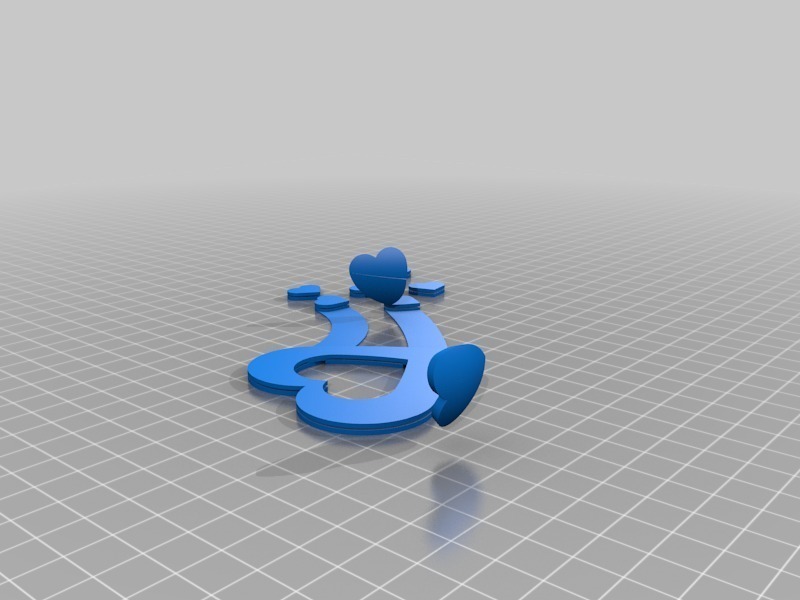 Free STL file Open your Heart , Dualcolor・3D printable object to ...
