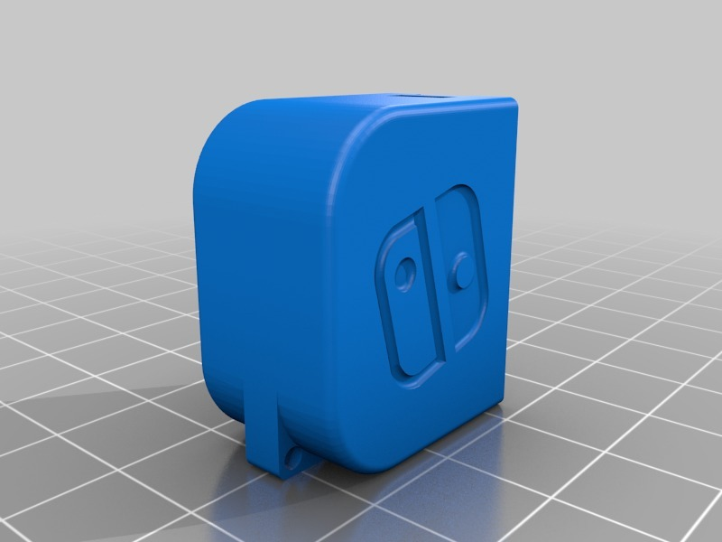 Free STL file Nintendo Switch Keychain and Game Card Holder・3D ...