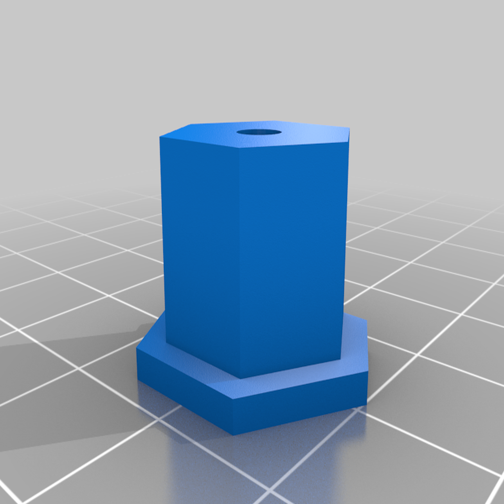 Free STL file Hex wheel hubs for 3mm and 4mm D shafts・Template to ...