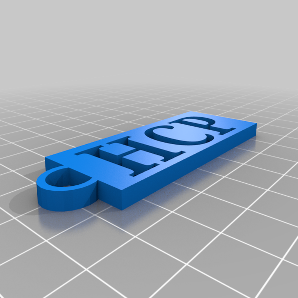 Free 3D file HCP Pustertal kaychain・3D print object to download・Cults