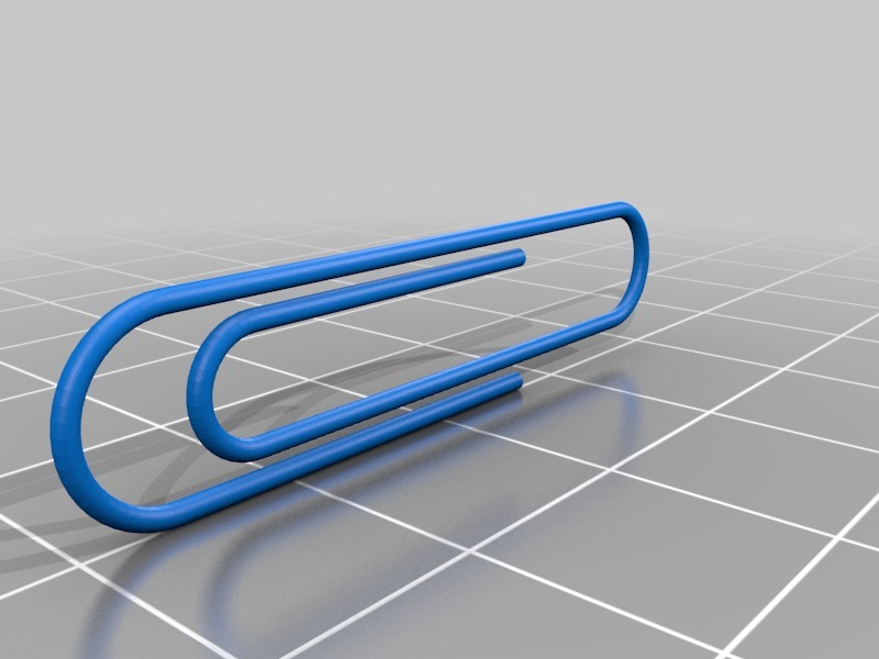 Free 3D file Paper Clip・3D printer design to download・Cults