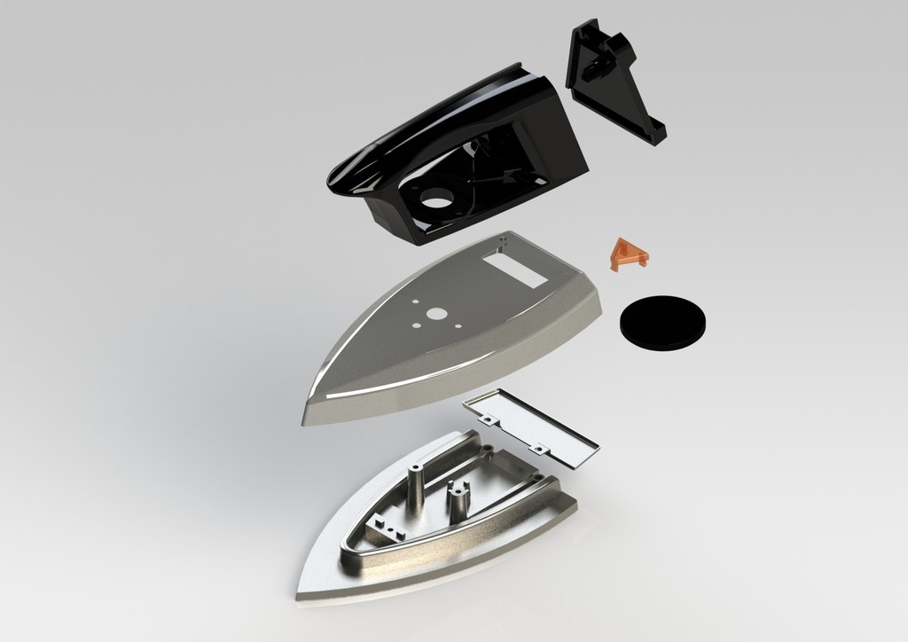 Free 3D file Clothes Iron 🥵・3D print design to download・Cults