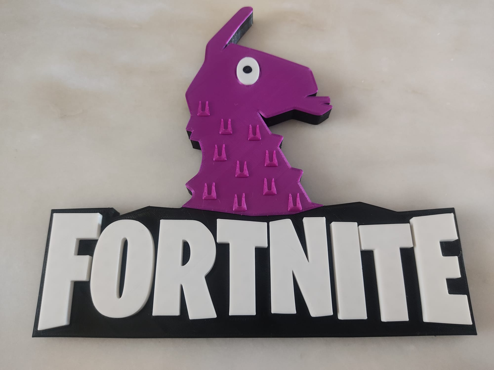 STL file Fortnite Logo 🦸・3D print design to download・Cults