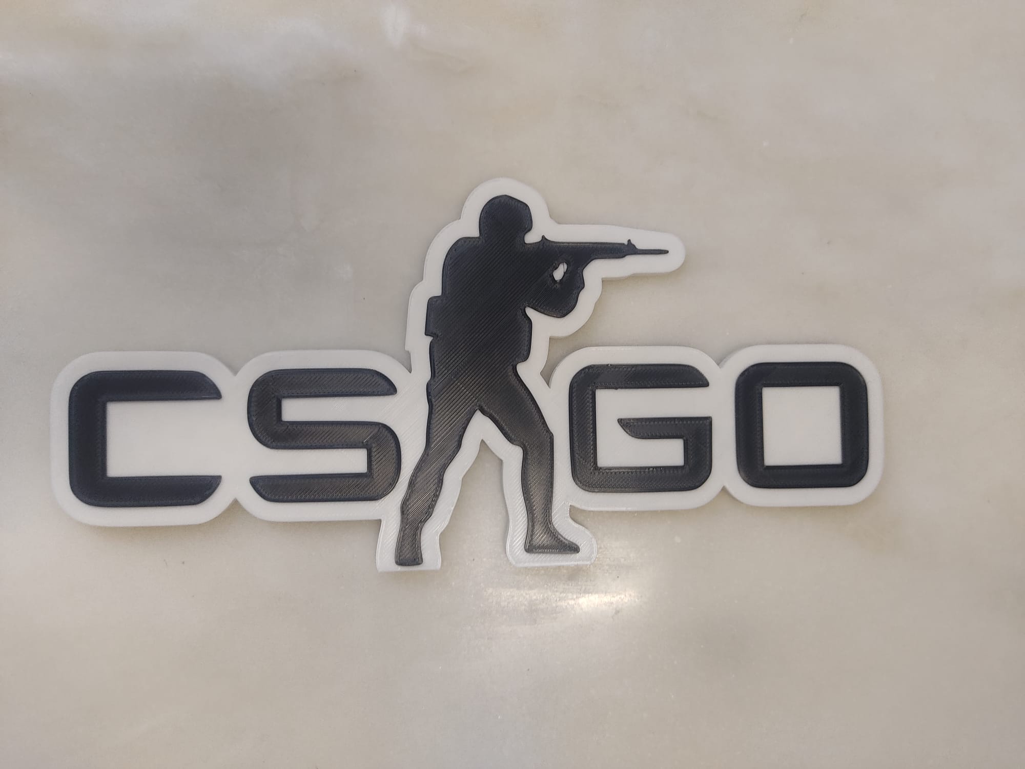 STL file CS GO Logo・3D printable model to download・Cults