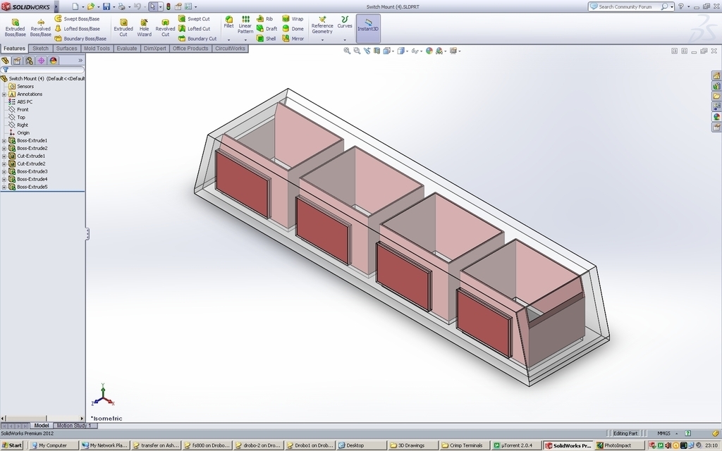 Free STL file Rocker Switch Holder・3D printable object to download・Cults