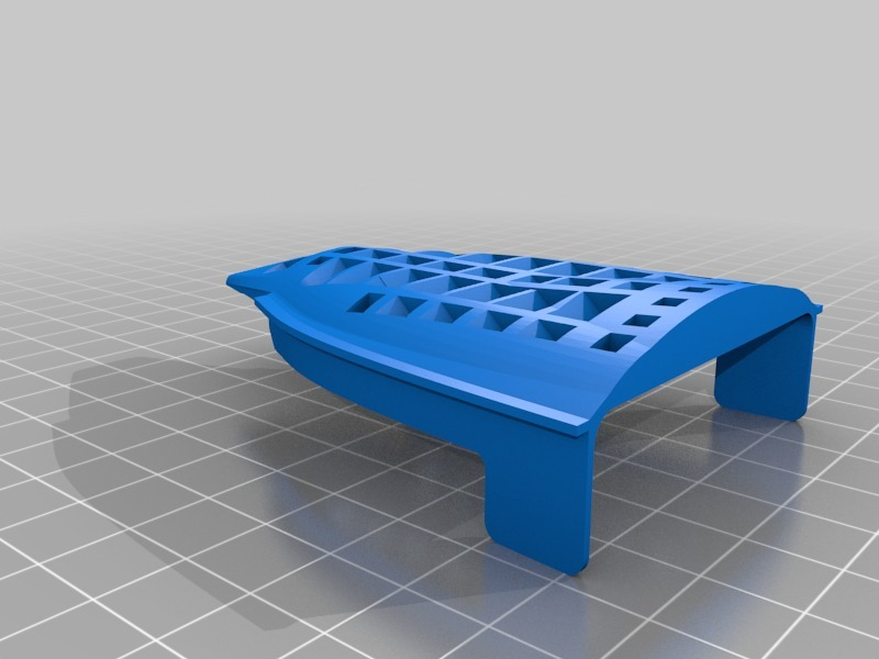 Free STL file Motion RC Freewing F-35 V3 EDF Jet Anti-FOD intake ...