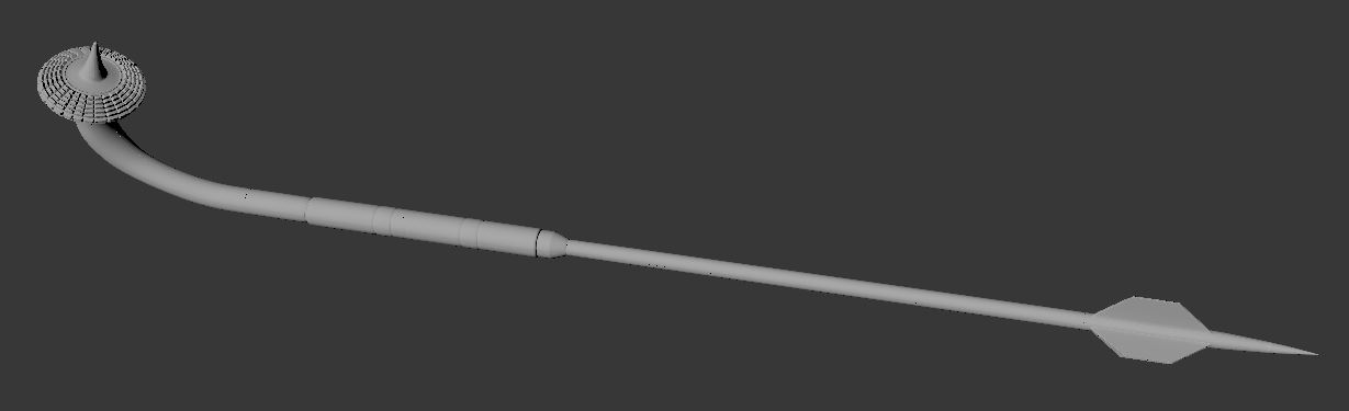 3D file Boba Fett Tusken Staff Gaffi Stick Gaderffii Stick・3D print ...