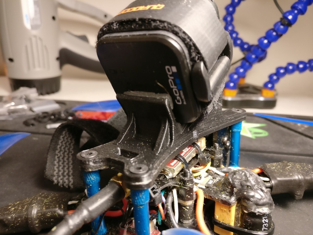 Archivo STL gratis Soporte AstroX Switch GoPro Session (30deg, estilo ...