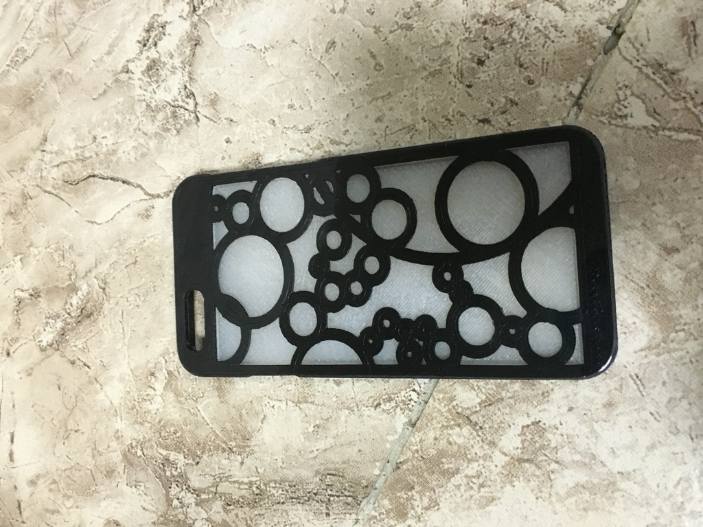 Free STL file Iphone6s Circle Case・3D printing design to download・Cults