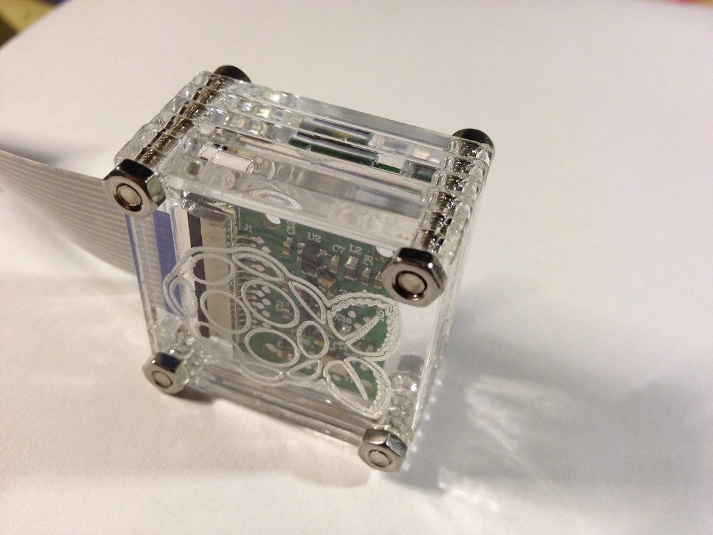 Free SVG file Raspberry PI Camera Case 2・3D printable object to ...