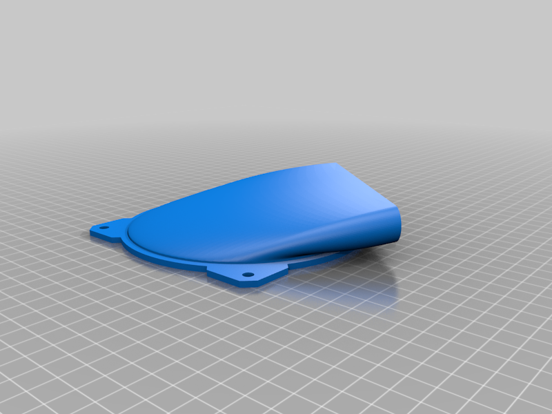 Free STL file Low-Profile directional PC Exhaust Vent・3D printing ...