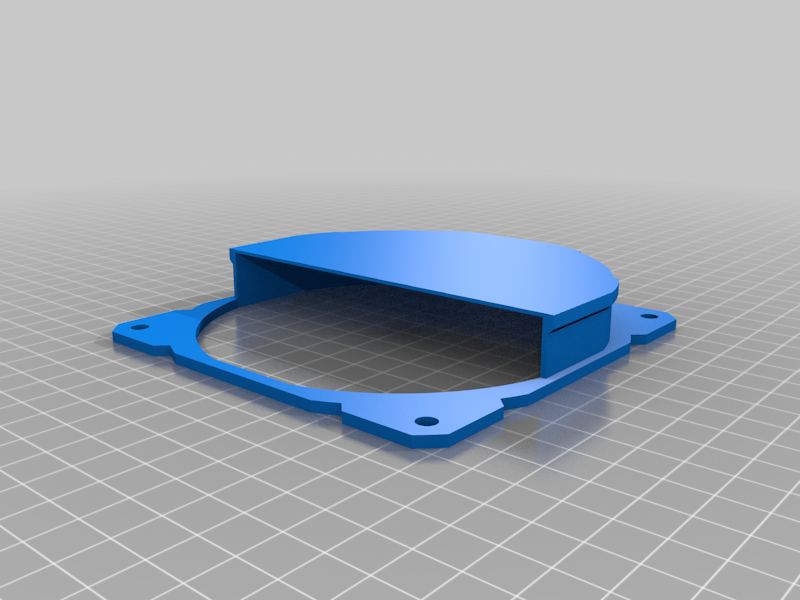 Free STL file Low-Profile directional PC Exhaust Vent・3D printing ...