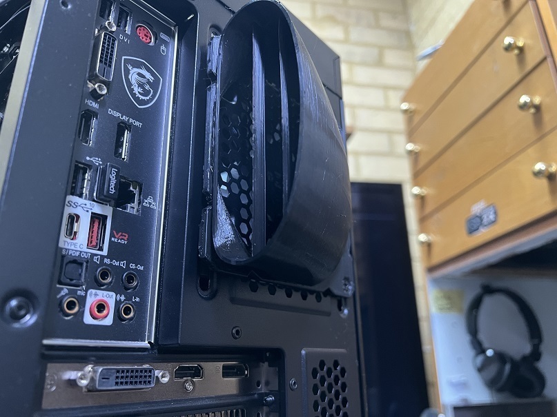 Free STL file PC Exhaust Vent/scoop 🖥️・3D printer design to download・Cults