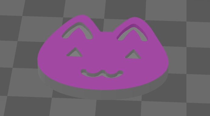 Free STL file Cat face・3D printer model to download・Cults