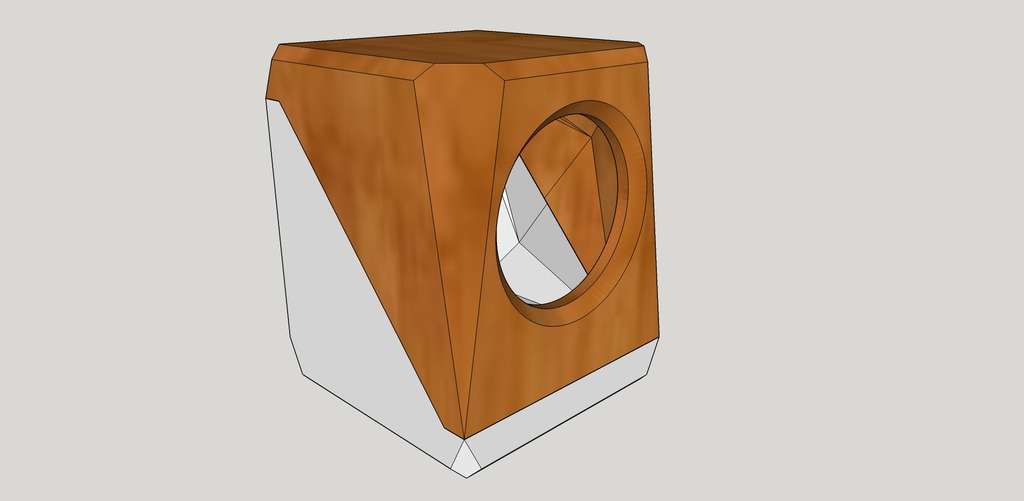 Free STL file Angular Speaker Box 🔉・3D printable object to download・Cults