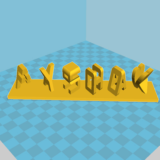 Free STL file Flip Name (Illusion) 🧑‍🤝‍🧑・Object to download and to 3D ...