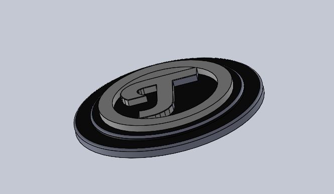 Fichier STL Emblème du diable 👽・Modèle à imprimer en 3D à télécharger・Cults