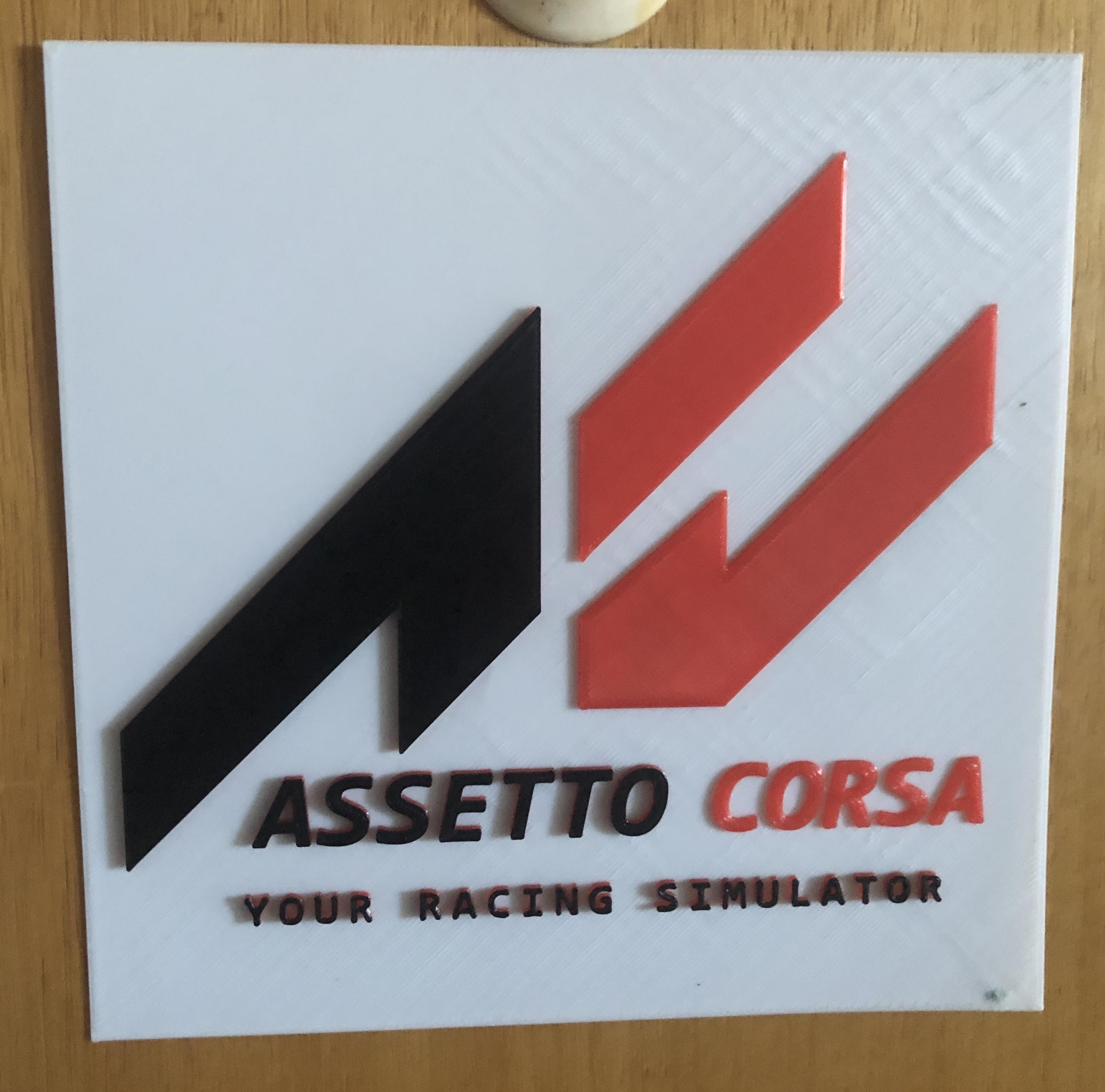Datei STL Assetto Corsa Logo/ Emblem・Design für 3D-Drucker zum ...