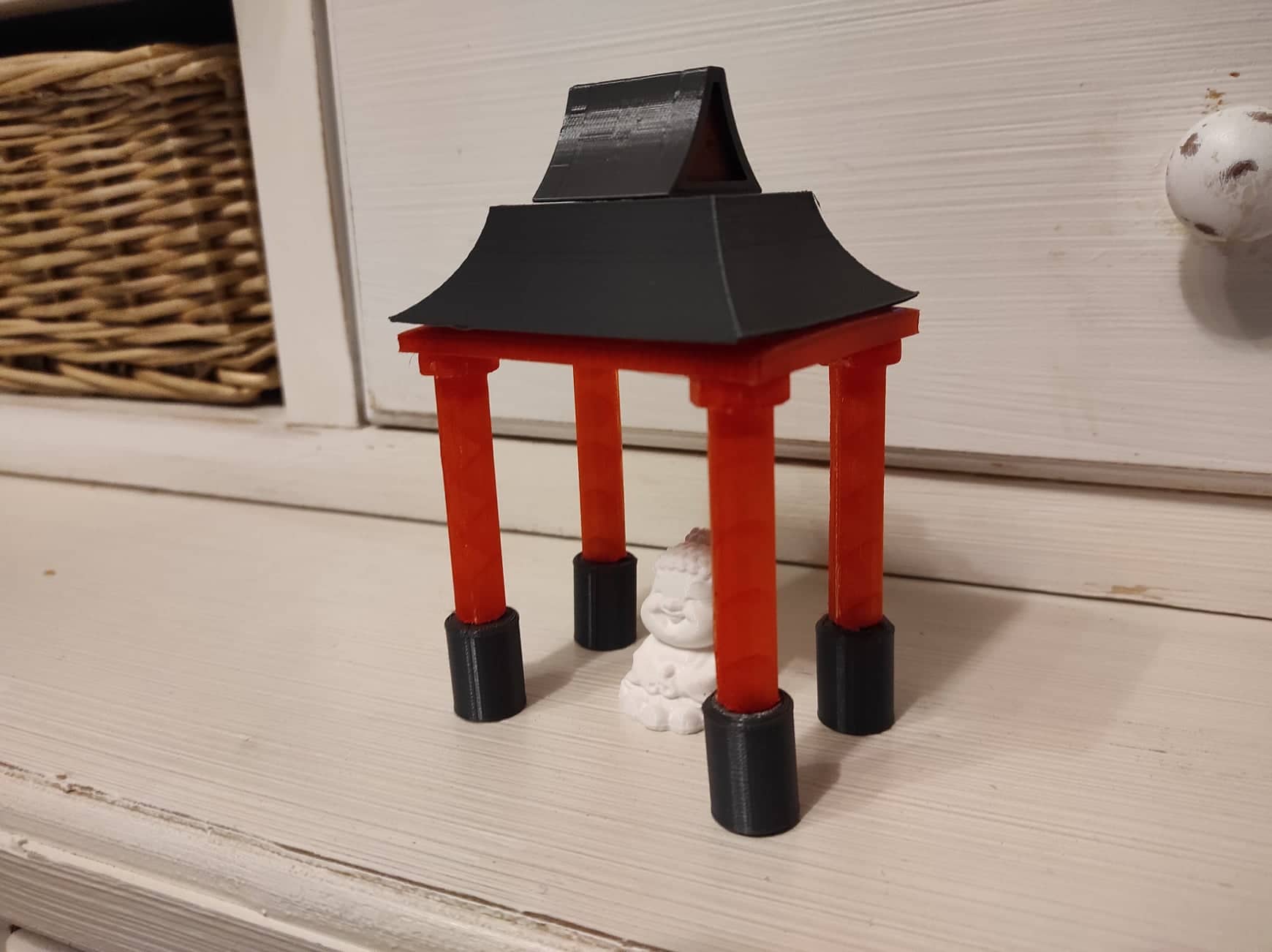 Free STL file Small Japanese Temple・3D printer model to download・Cults